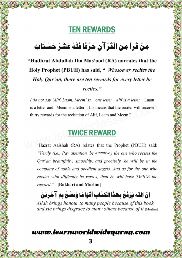 Tajweed Rules – Learn Quran AnyTime